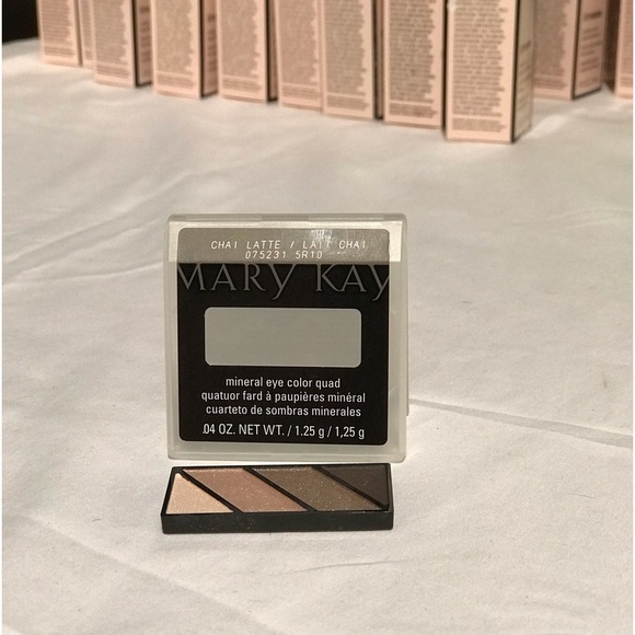 Mary Kay | Makeup | Very Rare Nib Mary Kay Chai Latte Quad Pallet ...